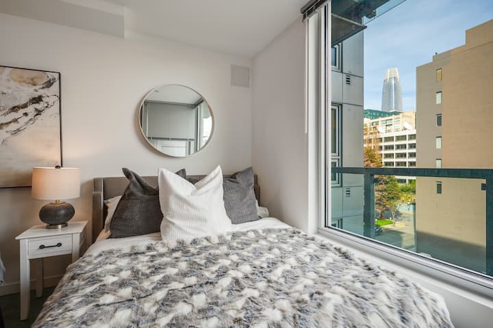 Studio Apartment With Patio In Soma, San Francisco - San Francisco