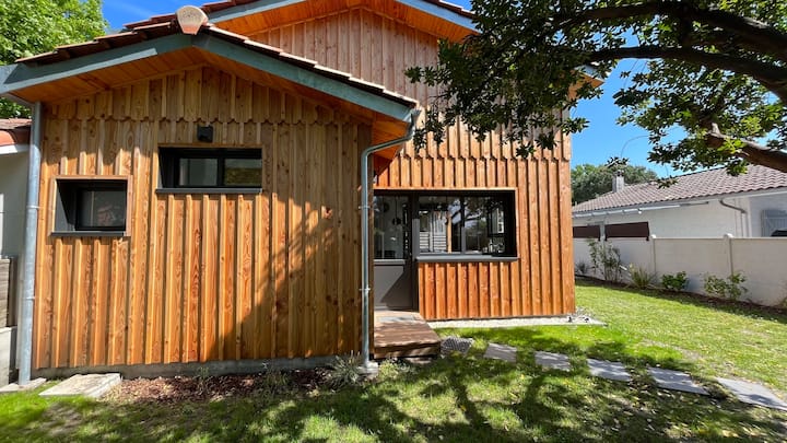 Jolie Maison En Bois à 500 M De La Plage - Andernos-les-Bains