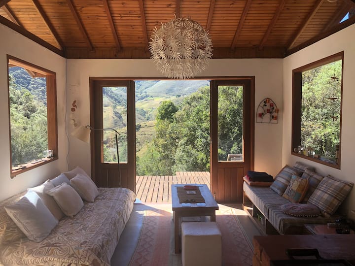 Casa Na Serra Com Piscina Natural E Sauna - Brésil
