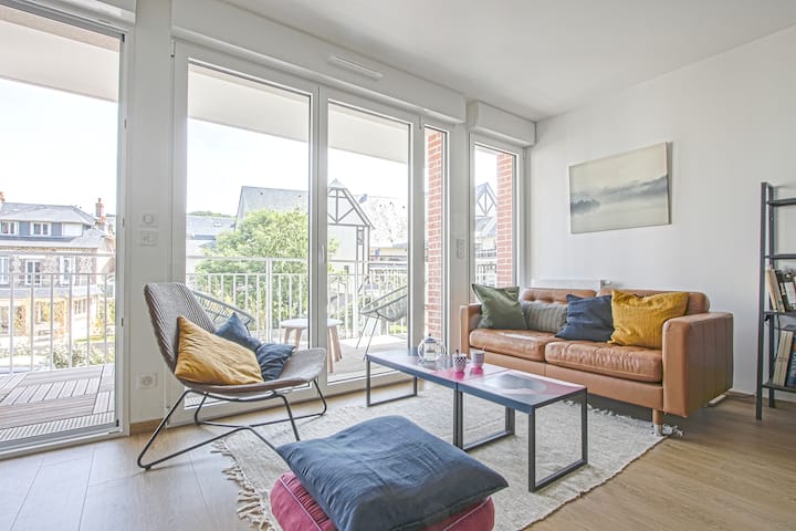 Le Blonville-bel Apt Neuf-plage à 2 Min-parking. - Blonville-sur-Mer