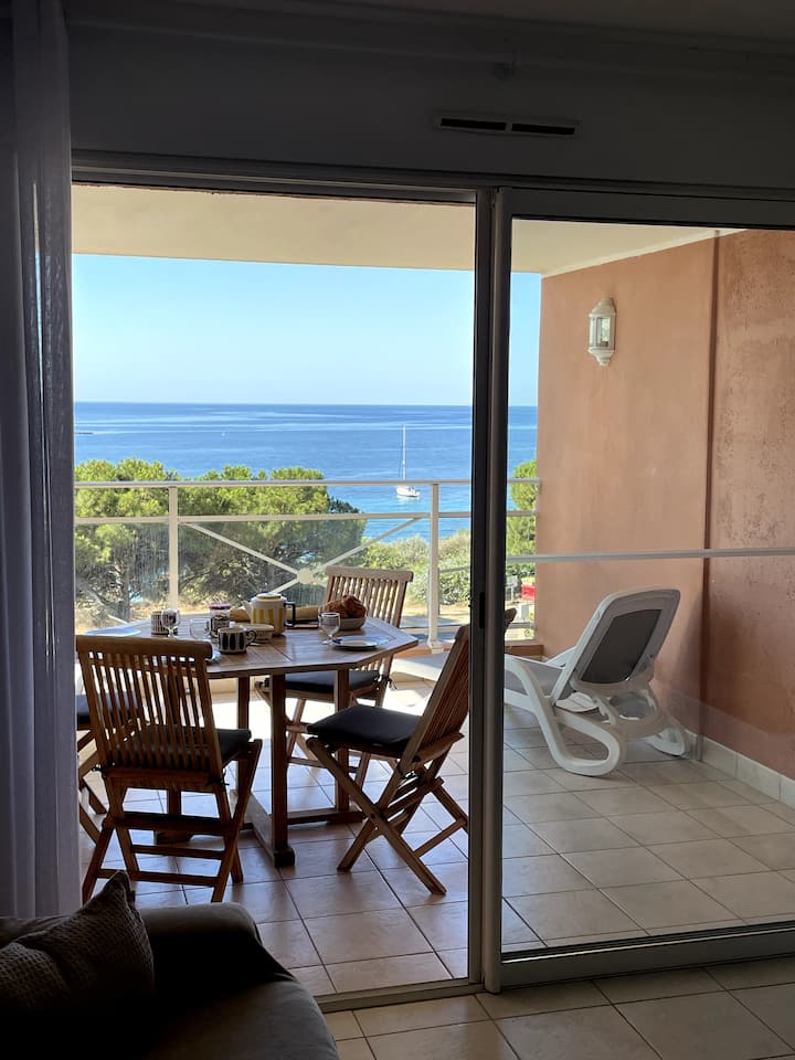 Appartement Bord De Mer - Résidence Avec Piscine - Ajaccio