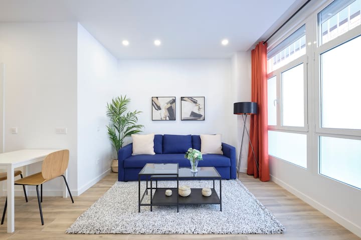 Lovely One Bedroom Loft In Madrid - Madrid