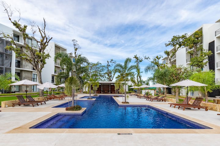 Beautiful 3bdrm Apt W/pool&ac At Bambú Residencial - Puerto Vallarta