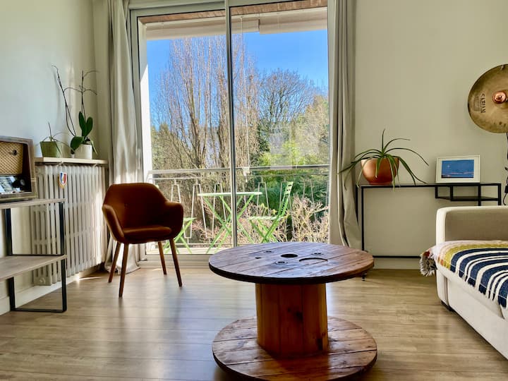 T3 Lumineux-balcon Centre Ville- Ile De Versailles - Nantes