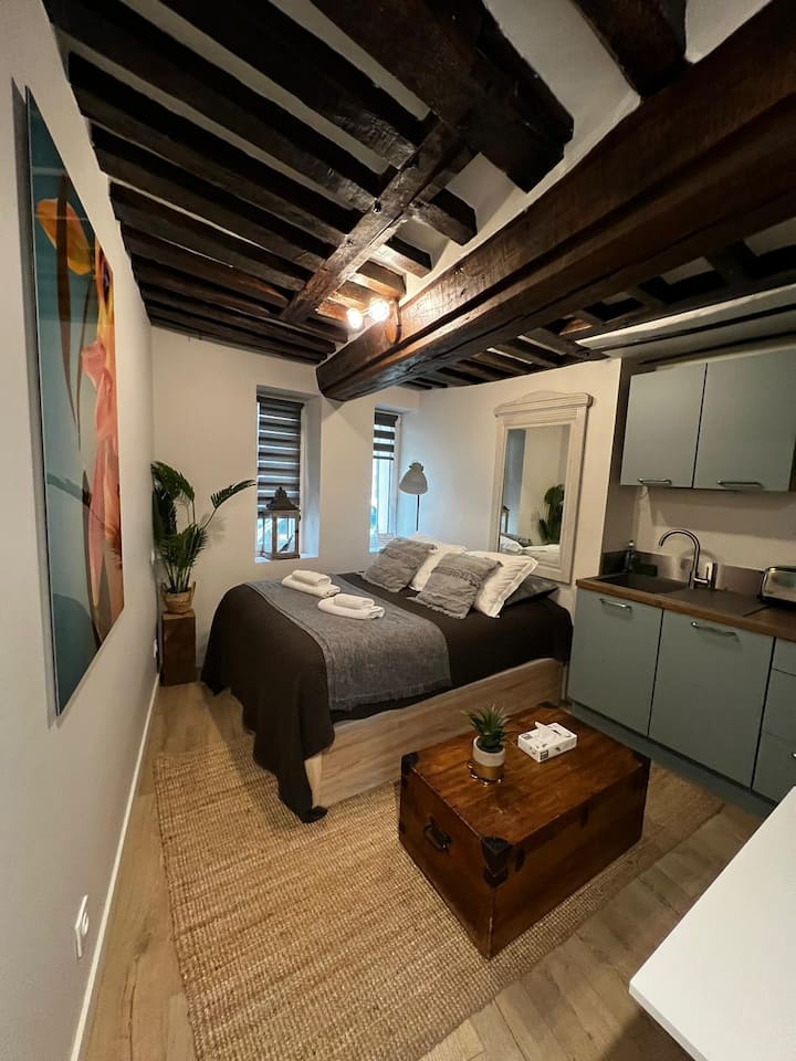 Charmant Petit Studio 1 à 2 Minutes Du Vieux Port - Honfleur