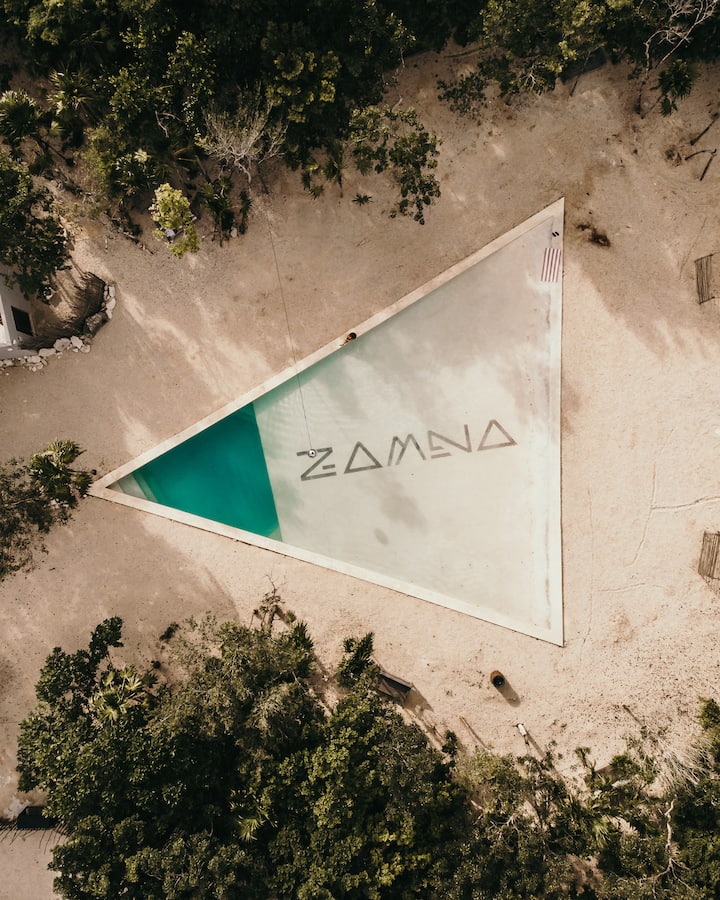 ZAMNA TULUM HOTEL . Bungalows with cenote view. - Nature lodges for ...