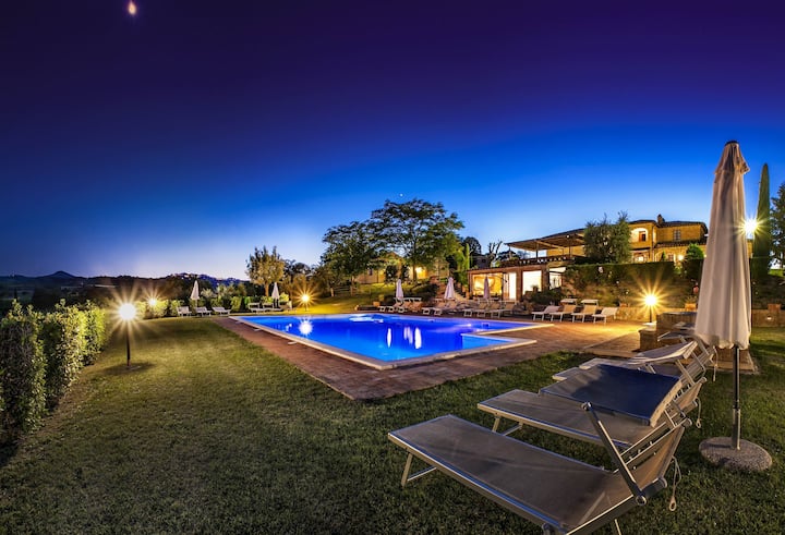 Flat, A/c, Terrace, Pool, Spa Resort,restaurant,c1 - Montepulciano