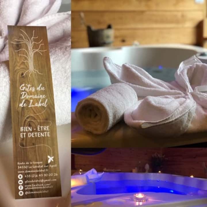 Le Chalet Louise Spa, Sauna, Massages, Fitness. - Lacaune