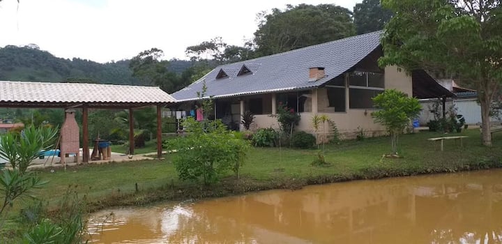 Casa De Campo Com Piscina E Lago 15 Min Ufv-viçosa - Coimbra