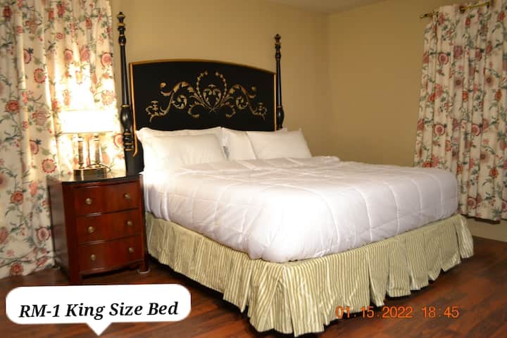 #3private Room Rental |1br|1king Bed| (Room_#3) - Columbus, OH