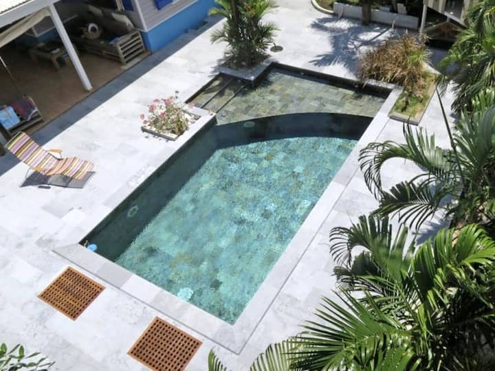 Piscine & Jardin Luxuriant Proche Lagon Du Cap Est - Martinique
