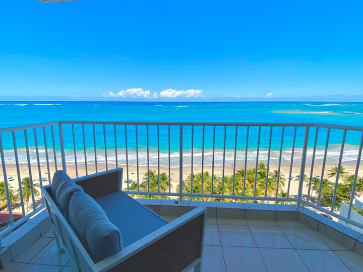 Beachfront Marbella del Caribe Isla Verde Gem - Condominiums for Rent ...