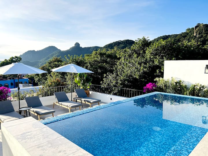 100 - Tatala Hotel 1 Bed, Breakfast Included. - Tepoztlán