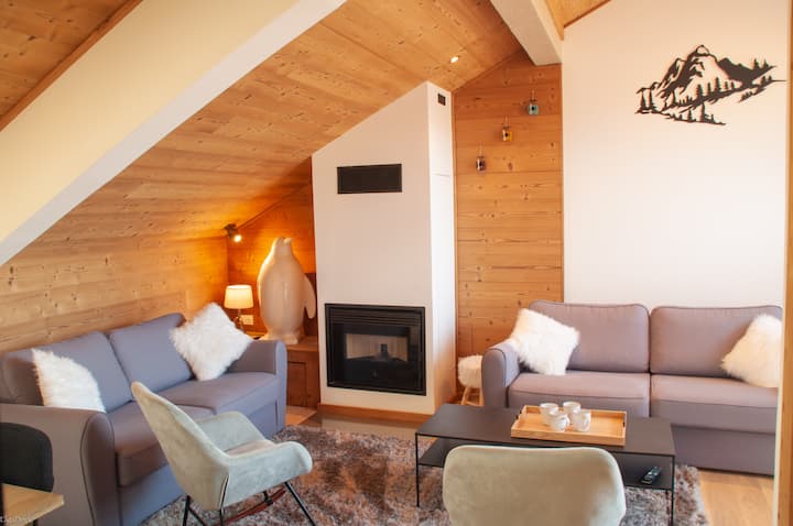 "Au Coin Du Feu" - 50m² - Centre Station - 8 Pers - L'Alpe d'Huez