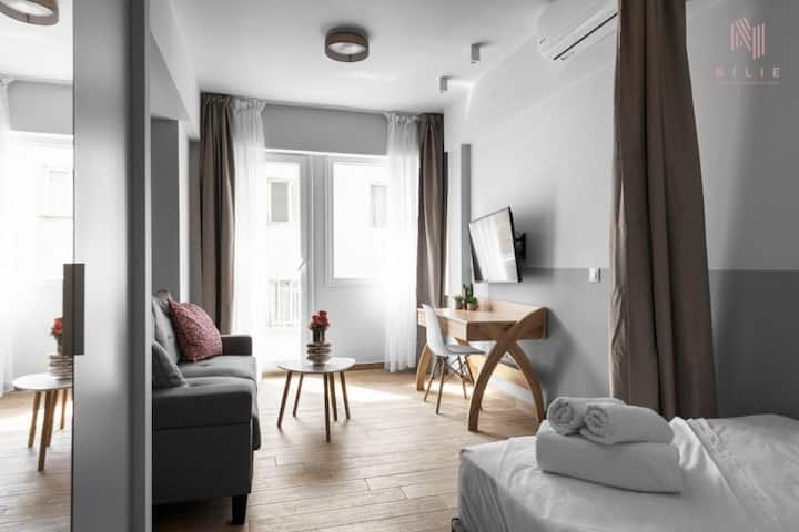 Big Apple 6.3 | Studio Balcony, Nilie Hospitality - Thessaloniki