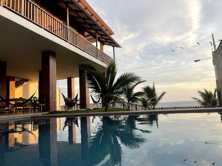 Samana Hostel Room with Balcony - Hostels for Rent in Engabao, Guayas ...