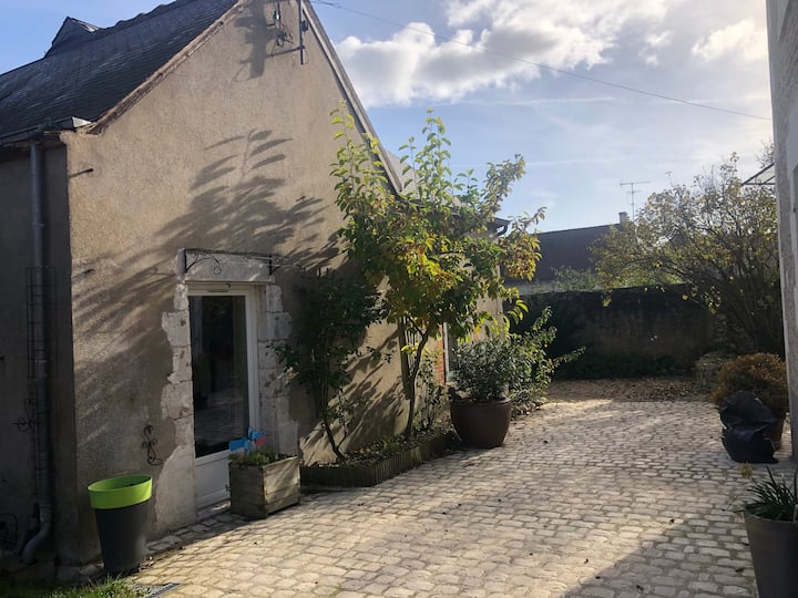 Maison De Ville Agréable La Roseraie Musicale - Muides-sur-Loire