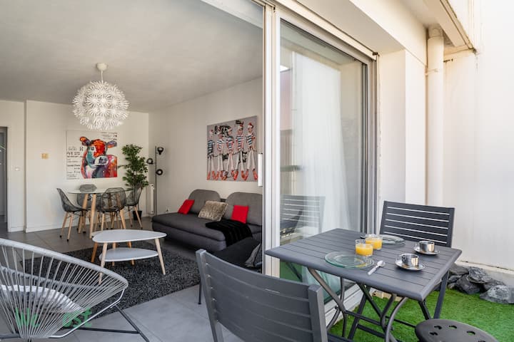 T3 Côte Des Basques/ Balcon / Bail Mobilité - Biarritz