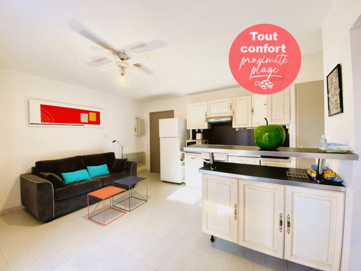 Appartement Tout Confort En Rez De Jardin - Valras-Plage