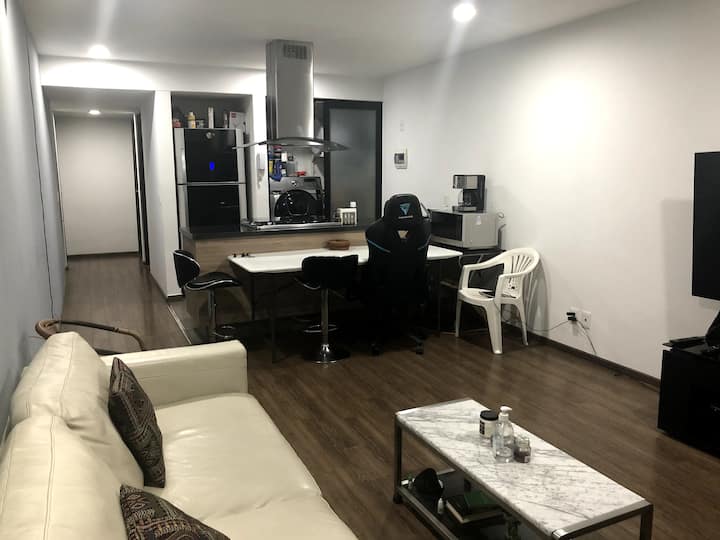 Bonito Departamento En Condominio Privado - Mexico City