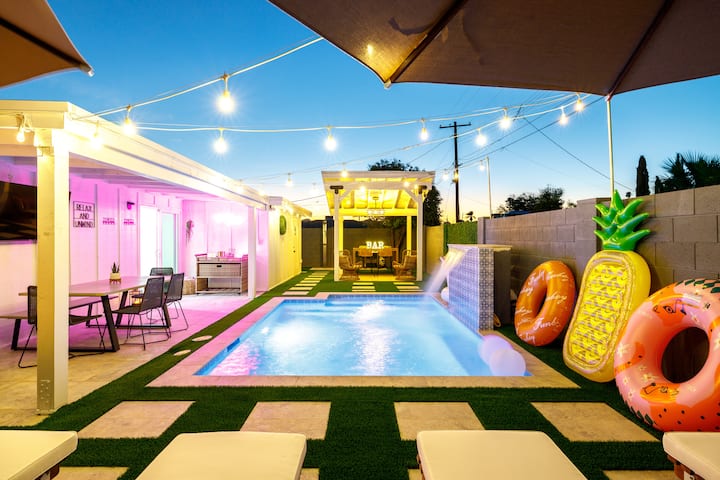 The Scott - Boho Luxe Old Town Home ~ Spa & Pool ~ - Tempe, AZ