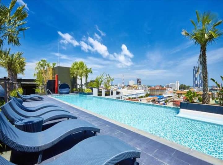 Beautiful 1-bedroom Condo In Central Pattaya - Pattaya City