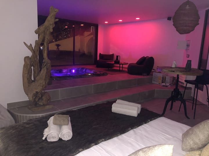 Loft Hawaï Avec Jacuzzi Privé  Adult Only - Mèze