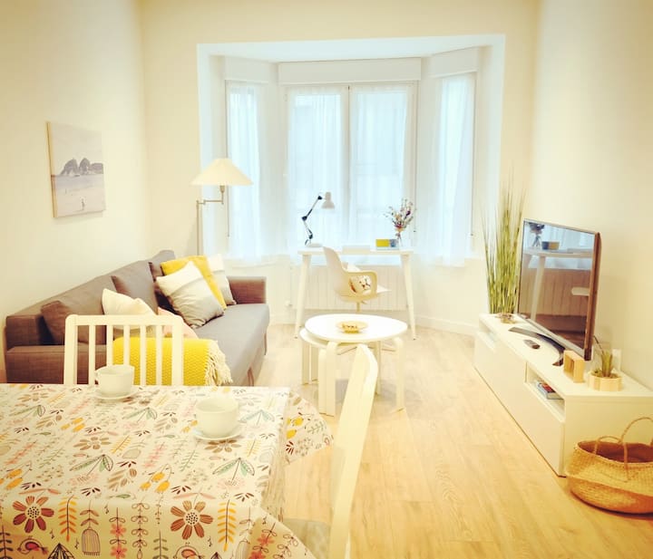 Cute Apartment In The Center Of The Cool Gros. - San Sebastián