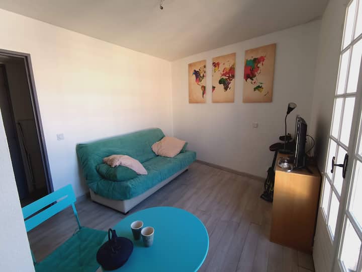 Chambre Chez L'habitant + Piscine Et Billard - Juan-les-Pins
