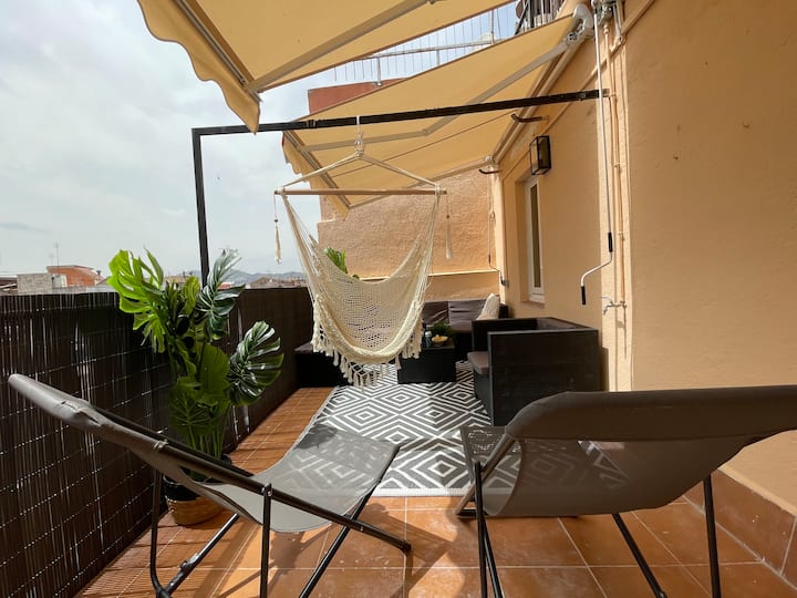 Penthouse Terrace. 3 Min To Metro. 15 Min. Center - El Masnou