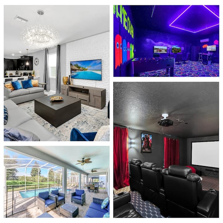 Private Luxury Villa in Champions Gate - Game Room - Houses for Rent in ...