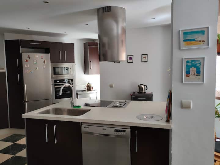 Habitación Cádiz Playa Victoria. Baño Privado - Cadix