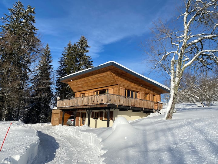 Chalet Cosy En Pleine Nature, Au Calme. - Les Rousses