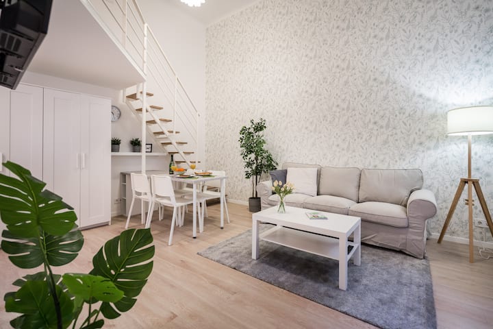 Coffee Lover Loft- King Bd, Chainbridge&castle 1mn - Budapest