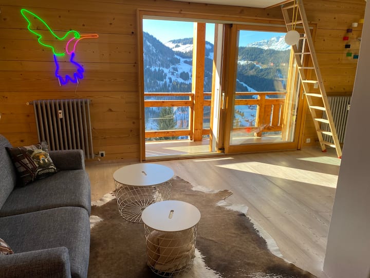 Le Mr, Appartement, Vue Splendide - La Clusaz