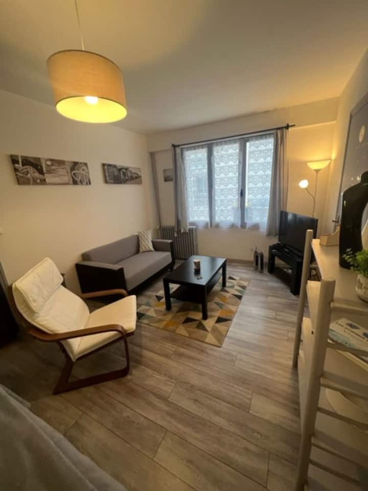 Le P'tit Gris : Studio Cosy Et Rénové - Rochefort