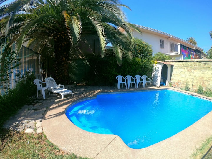 Hab. Matrimonial Con Desayuno, Piscina Y Cochera - Los Andes