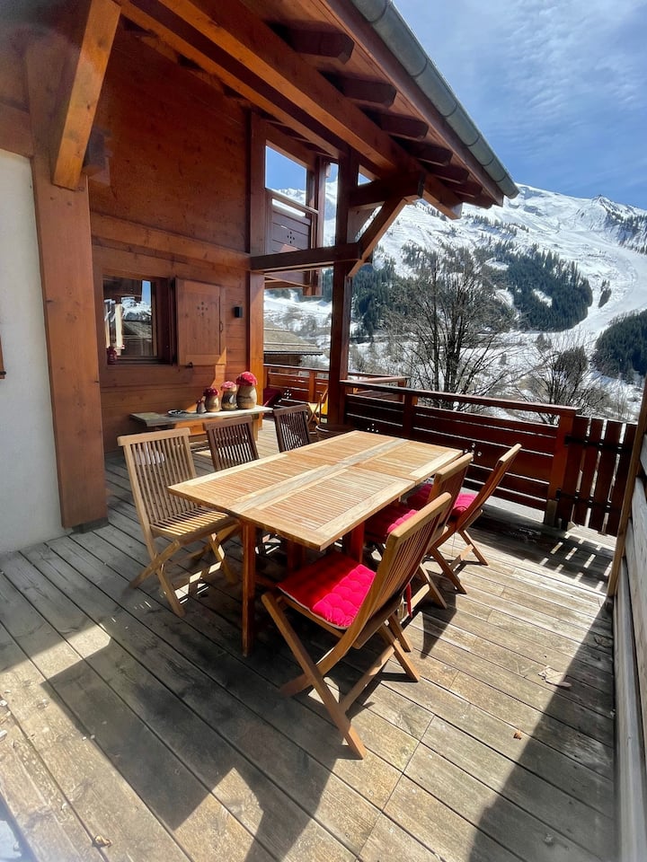 La Clusaz, Chalet - 3ch - South Terrace, Panorama - La Clusaz