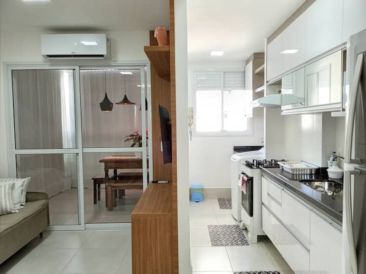 Apartamento Novíssimo Com Ar - Wi-fi ▪Quadra Praia - Vila Velha