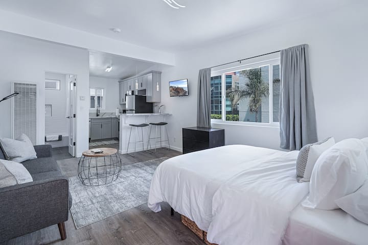 New, Open Studio 1 Block To Beach - Los Angeles, CA