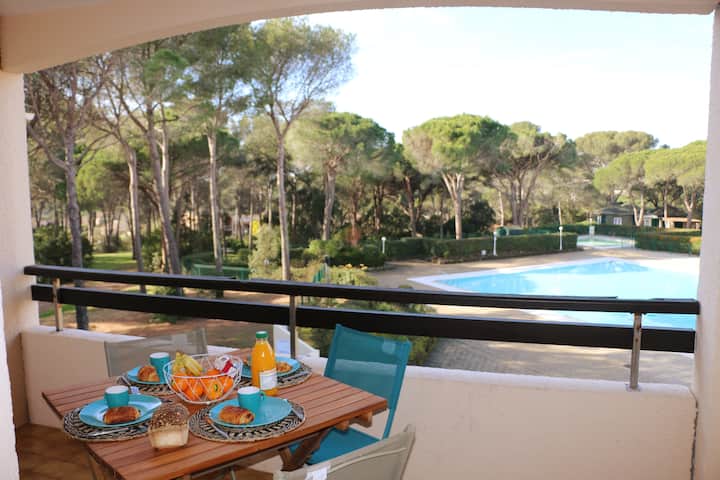 Charmant Studio, 4places, Vue Imprenable Piscine. - Saint-Raphaël