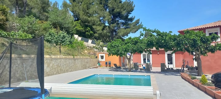 Magnifique Villa Avec Piscine Au Cœur De La Nature - Rognac