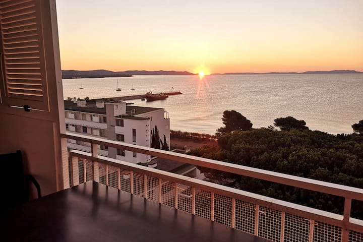Appartement Vue Mer Imprenable En Résidence Privée - La Londe-les-Maures