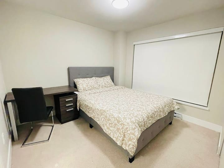 Modern Queen Bed W/private Bath In Hamilton Rmd - Delta