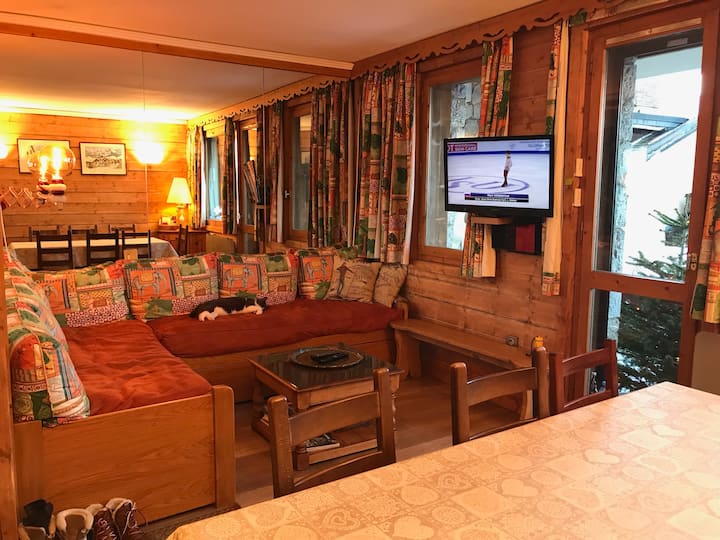 Appart 55m2 -5 Pers-courchevel 1850 Sur Les Pistes - Courchevel