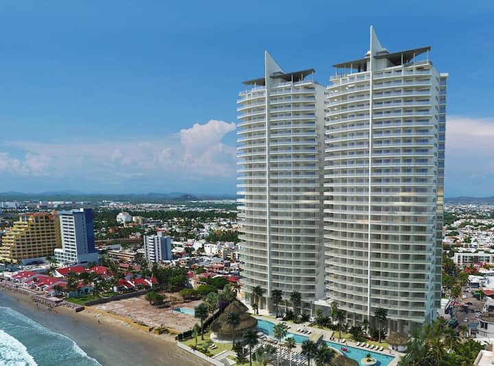 Luxury Beachfront: Spa, Ocean View & Top Amenities - Mazatlán