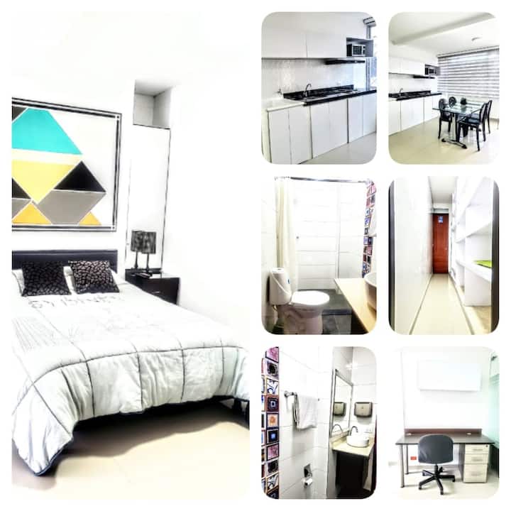 Apartamento Loft Embajada Usa - 1 Minuto. - Bogota