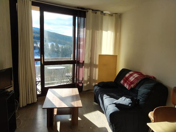 Studio 4 Personnes Plein Sud Au Pied Des Pistes - Isère