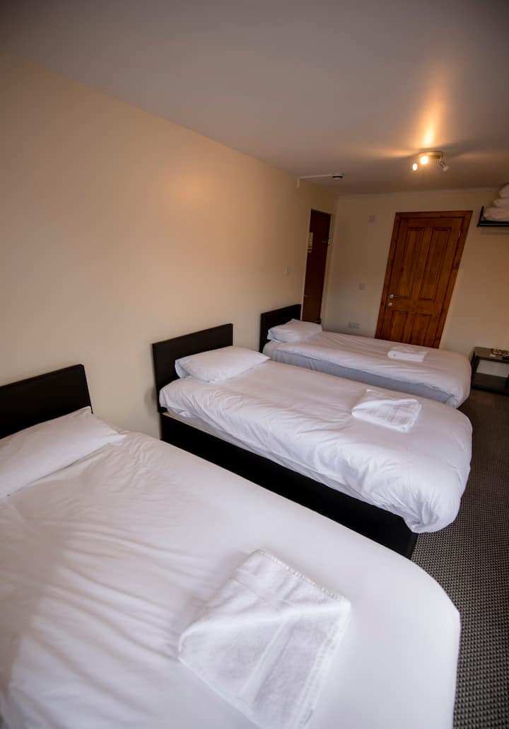 Family En-suite Room With 4 Single Beds - Fort William