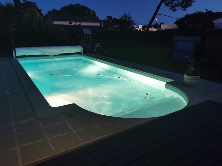 Belle Villa Avec Piscine  Proche Océan - Seignosse